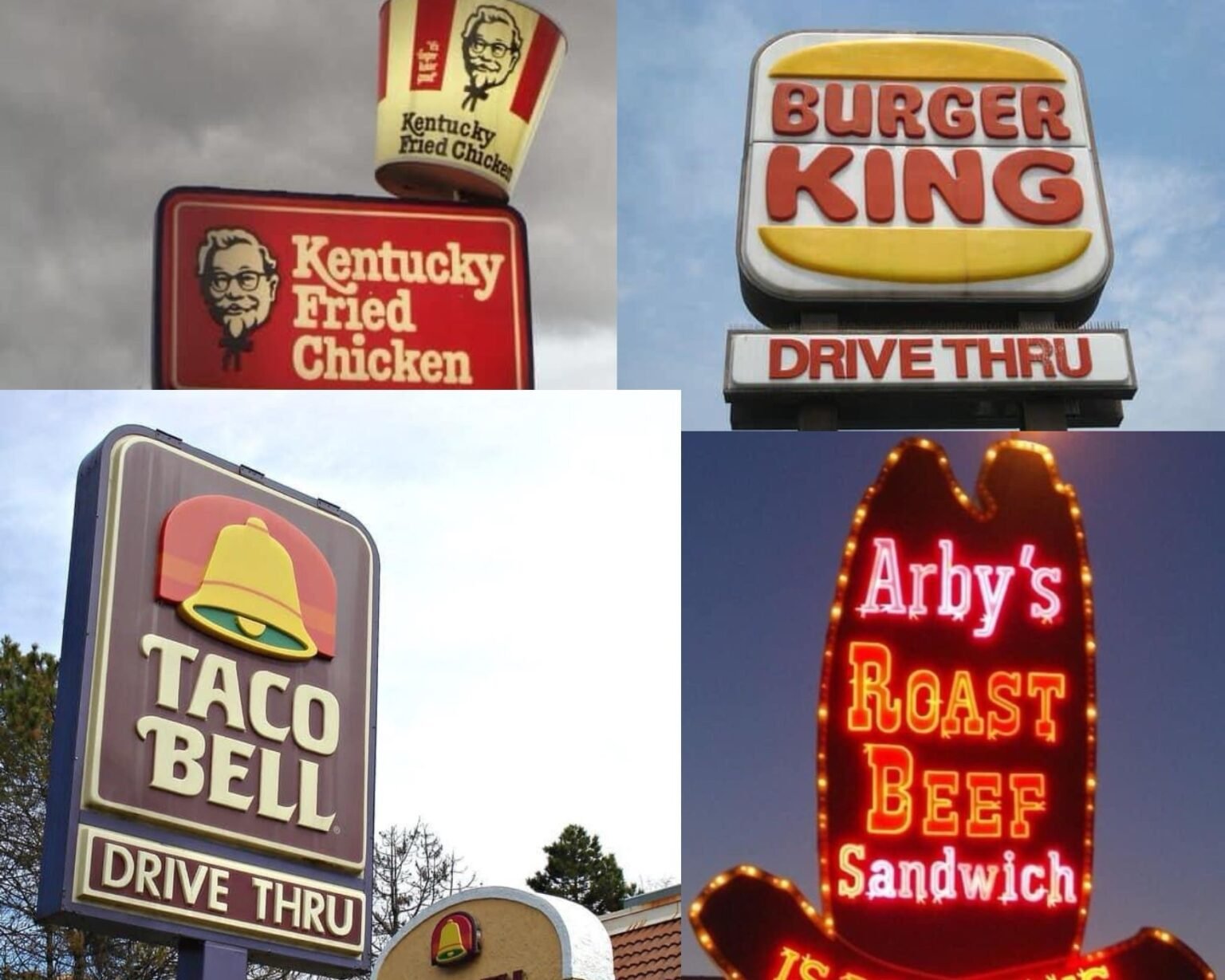 A Nostalgic Trip Down Fast-Food Lane: Iconic Signs of the '90s ...